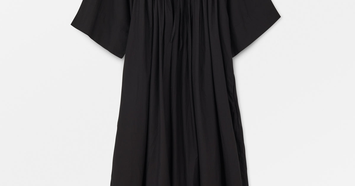 Nadja summer dress - Black – Skall Studio UK